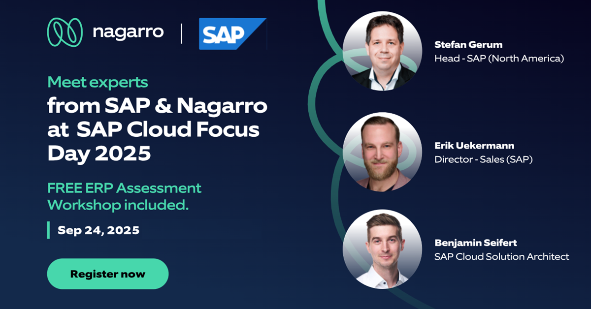 SAP Cloud Focus Day 2025 - Atlanta | Nagarro